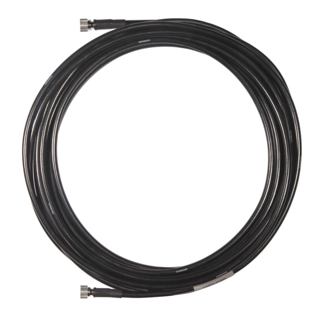 Cable Coaxial SHURE UA850 15 Metros/UHF para Antena Remota