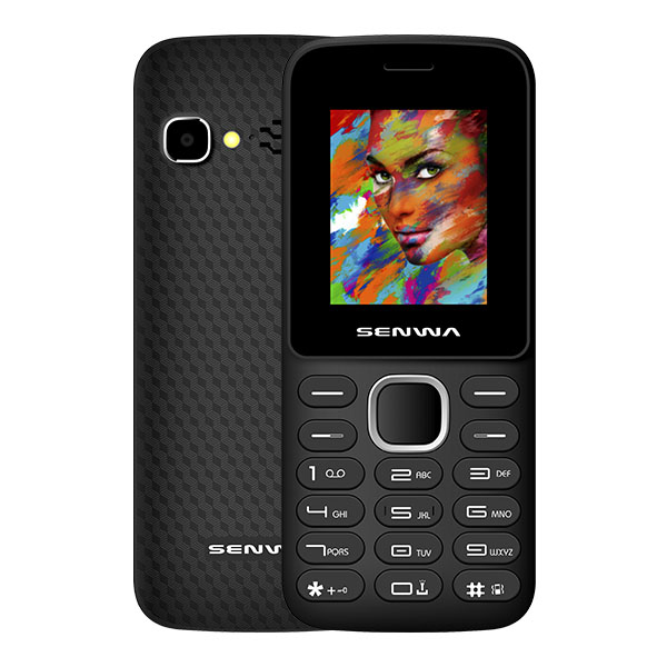 CELULAR SENWA 2G S301A DISCO NEGRO/AZUL KIT TELCEL