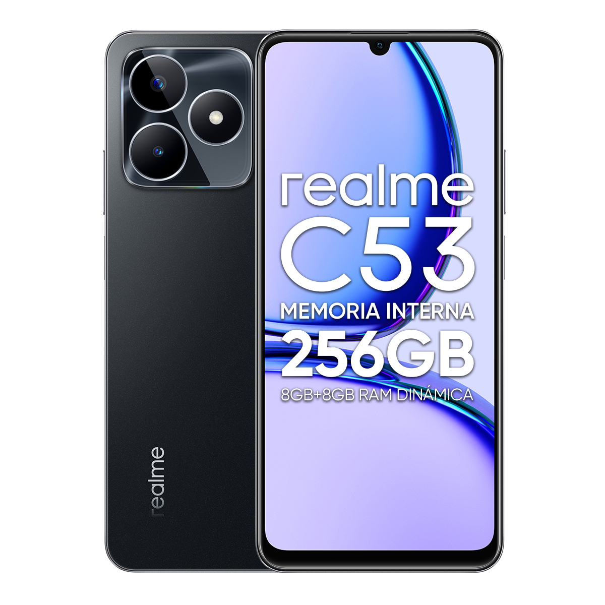 CELULAR REALME 4G RMX3760 C53 256GB NEGRO IU TELCEL