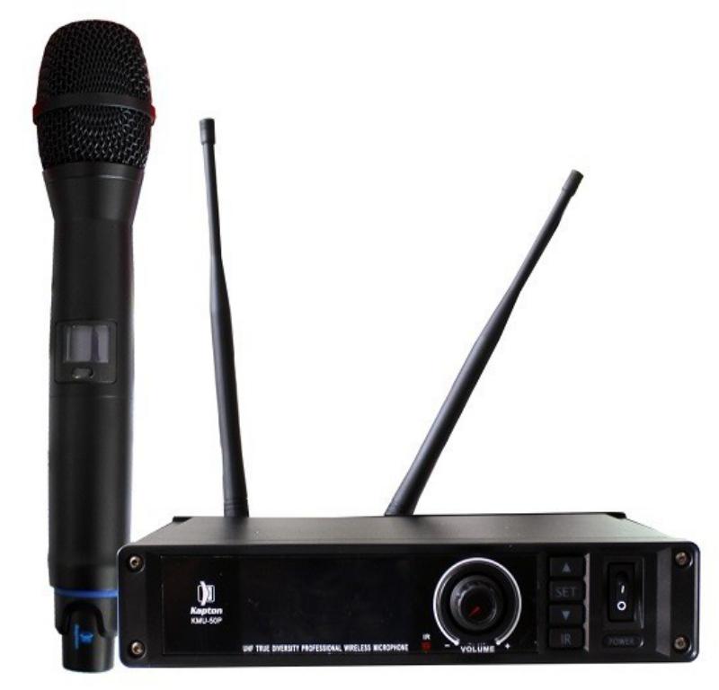 Microfono inalambrico digital uhf multifrecuencia profesional