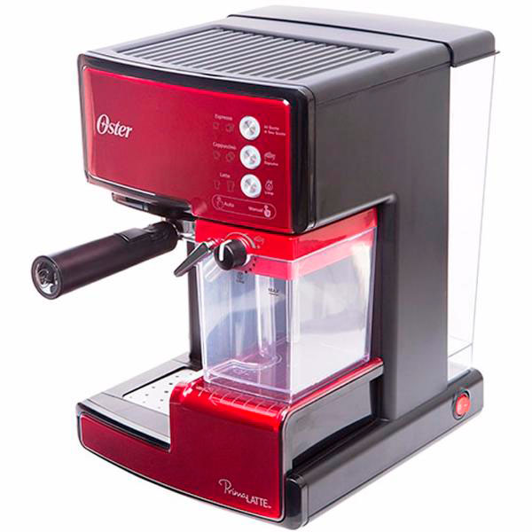 Cafetera Expreso Capuchino Prima Latte Roja Oster Bvstem6601