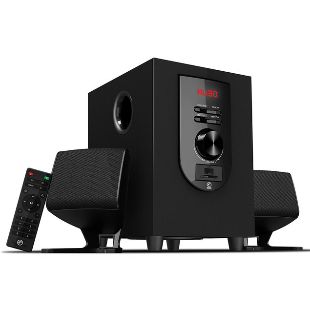 Mini Componente 1000w Bluetooth Usb Sd Control Remoto 2.1.