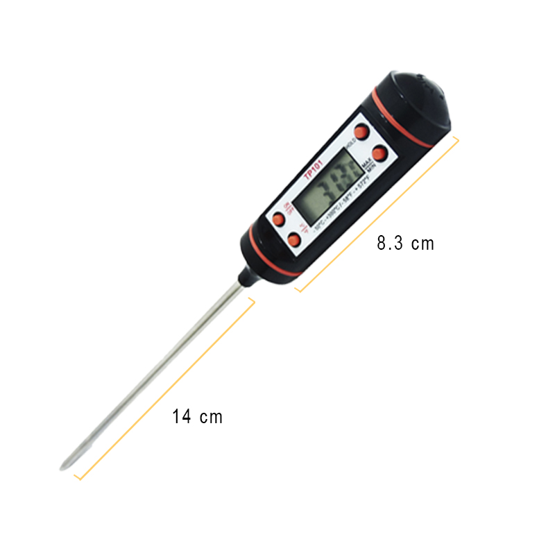 Termometro Digital Con Sonda -50+300 Grados Centigrados Obi