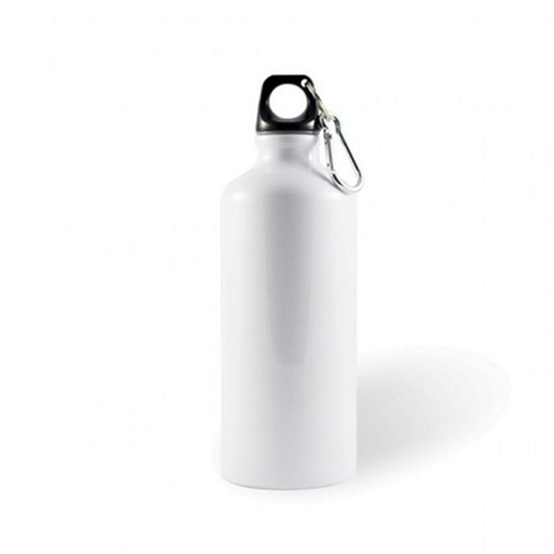 Botella De Aluminio Blanca 600ml Paquete con 60pz TLP
