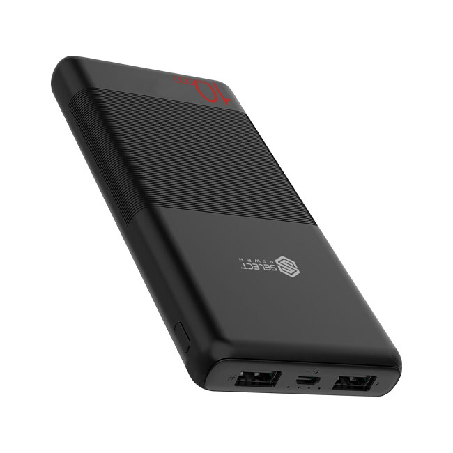Power Bank Negra De 10,000 Mah Select Power PB10