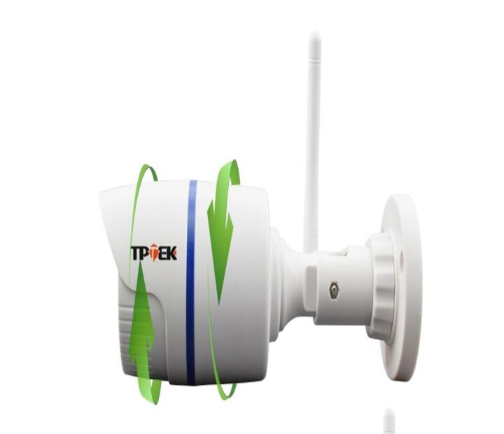 Camara De Seguridad Wifi Exteriores Tptek HD con Voz Vision Nocturna ...