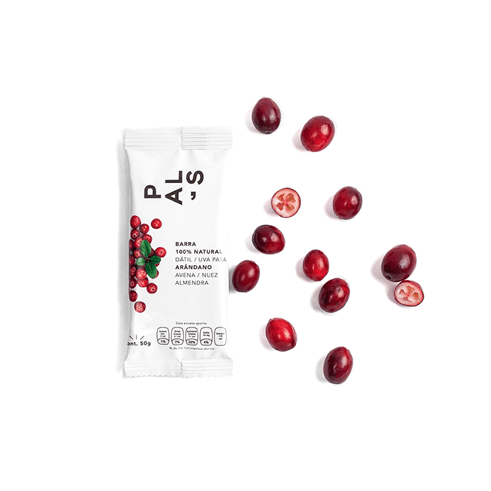 PAL'S Snacks barra de energía 100% natural y proteína, Vegana, sabor ...