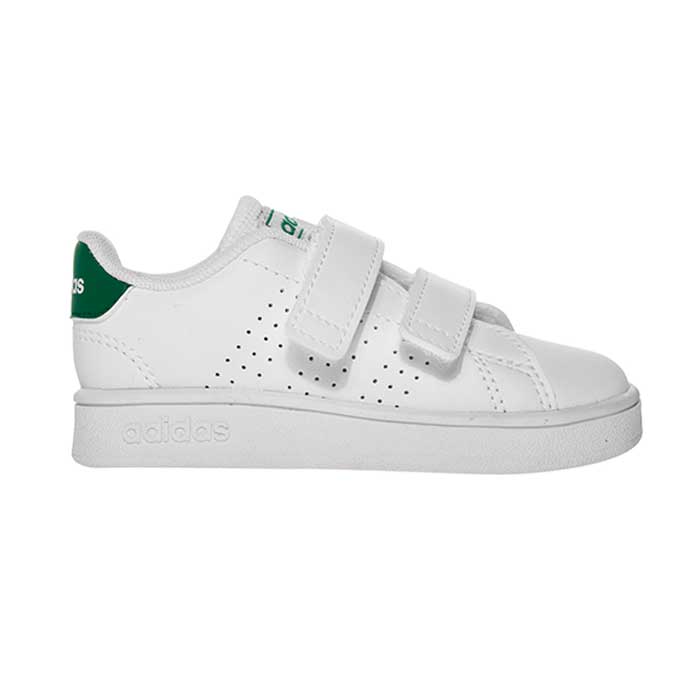 TENIS PARA NIÑOS ADIDAS NIÑO BLANCO ADIDAS ADVANTAGE VELCRO EF0301