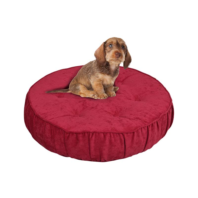 PUFF PET PARA MASCOTA COLOR ROJO - ENTREGA ÚNICAMENTE EN CDMX ...