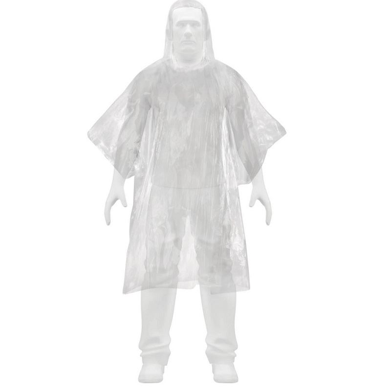 Impermeable Poncho Desechable Unitalla Con Capucha incluye 10 piezas ...