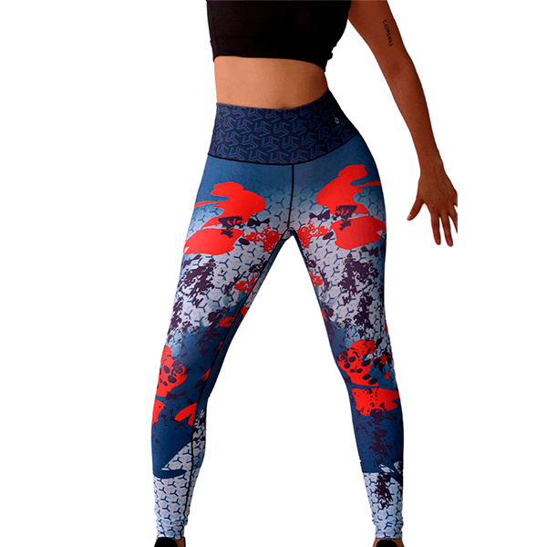 Malla LEG26 Rombo Gym Mujer yoga elite grueso malla.