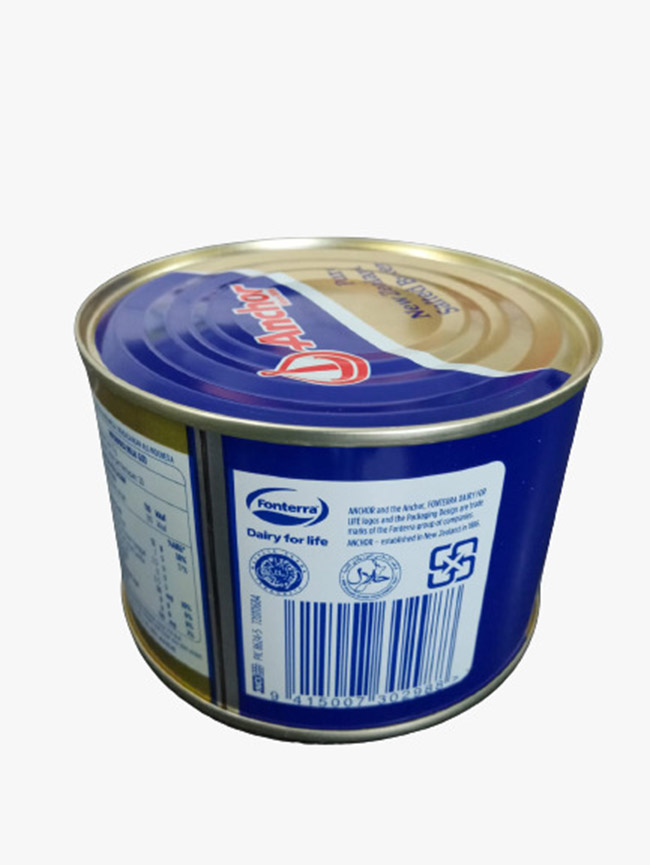 MANTEQUILLA ANCHOR LATA 454g Nueva Zelanda mantequilla azul