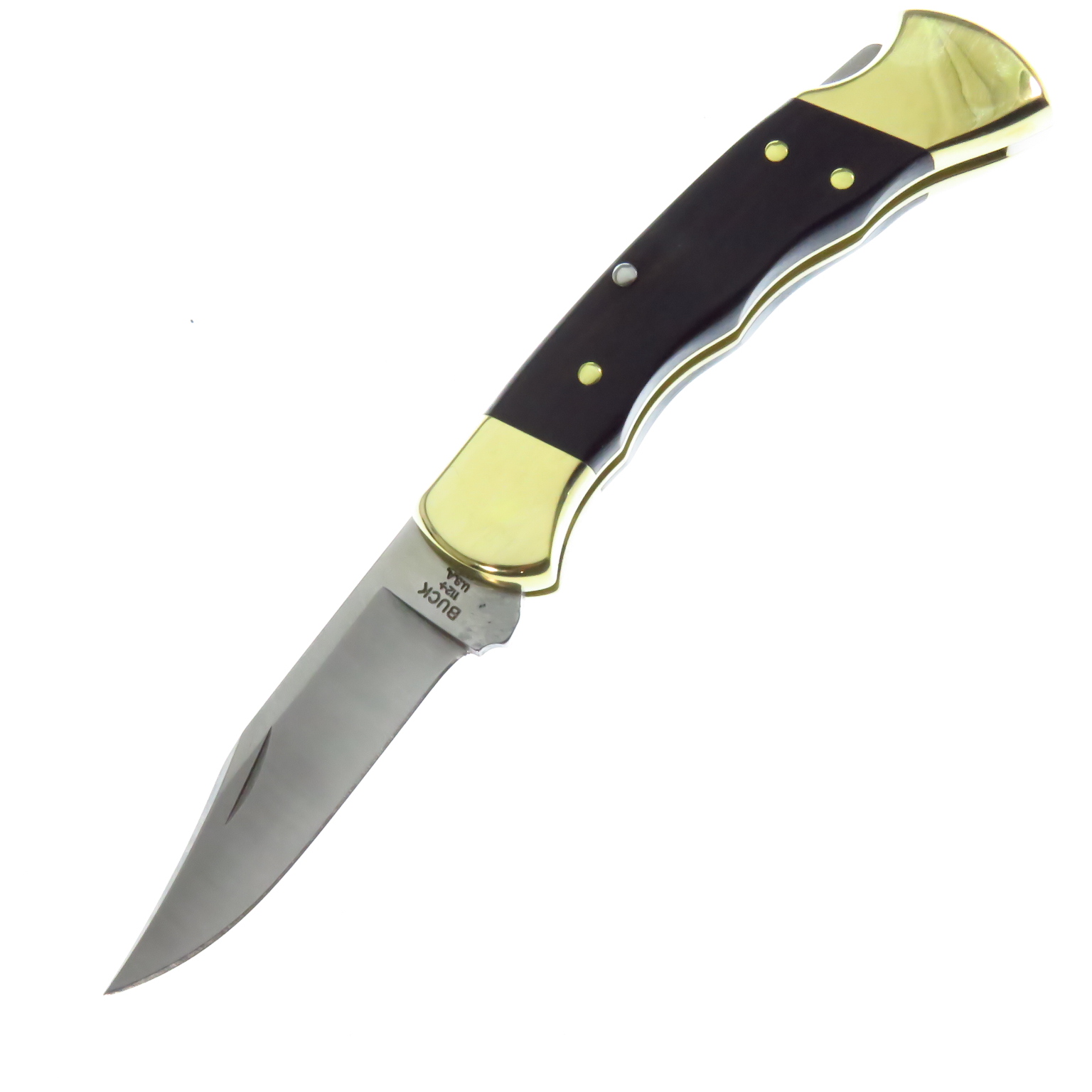 Bu112Fg Buck Navaja Ranger Fingergroove Filo Liso C Fnda.