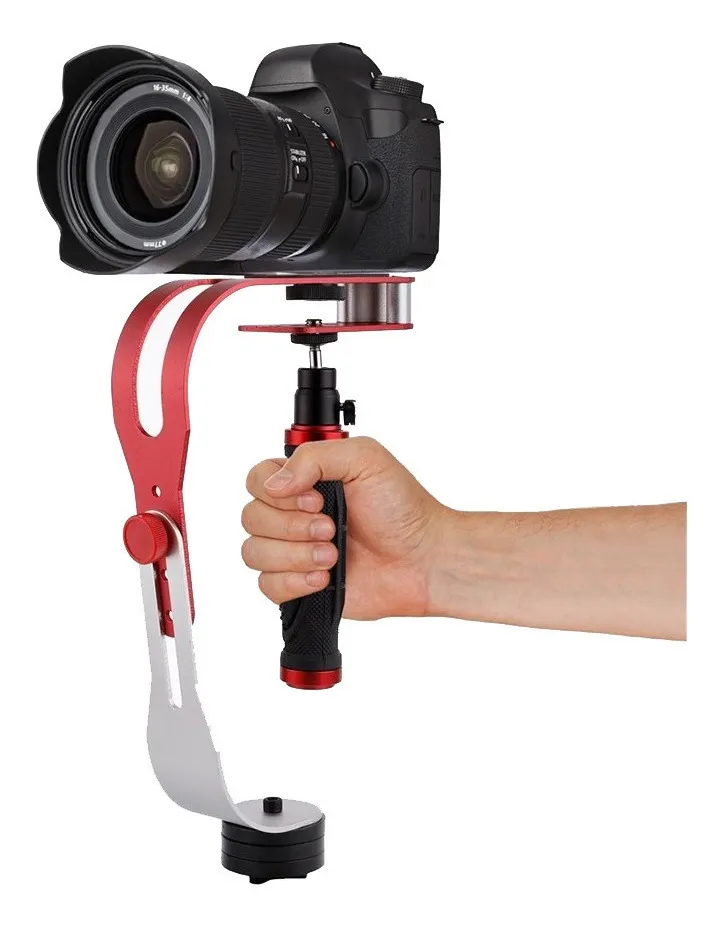 stabilizador De Cámara Y Celular Brazo Universal Benkel Rojo