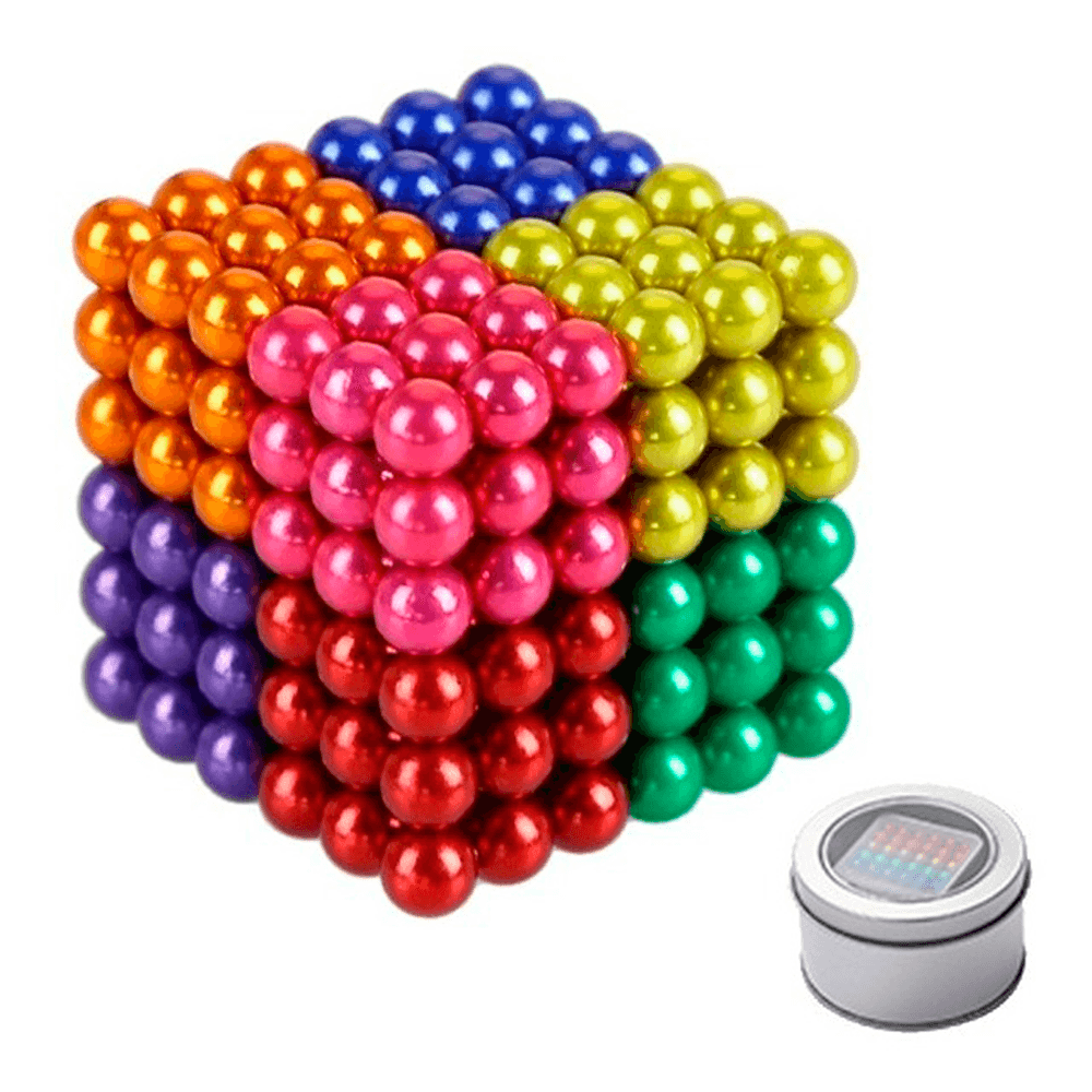 Cubo Magnético Magic Magnet Cube El Juguete, 216pcs 5mm.