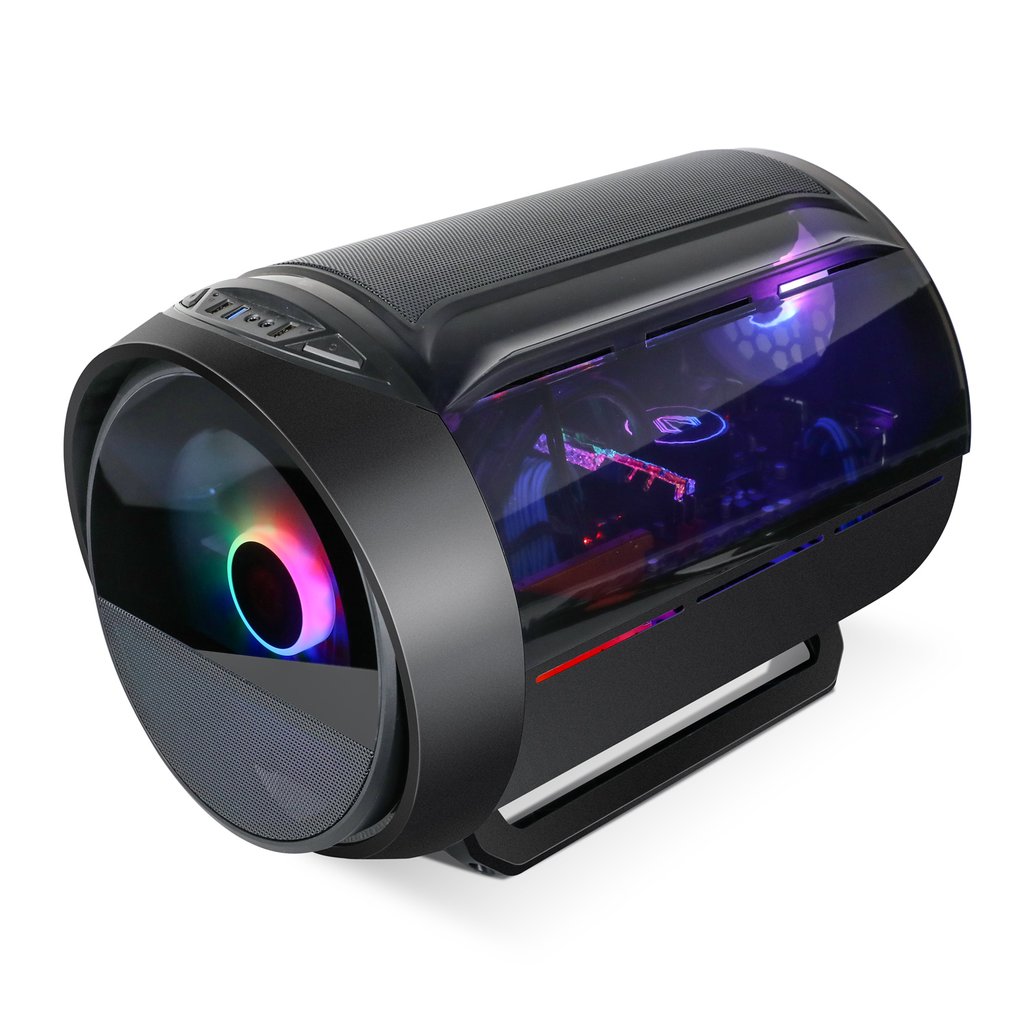 Gabinete Gamer Micro Atx Gaming Vetroo K2 con Ventilador Rgb