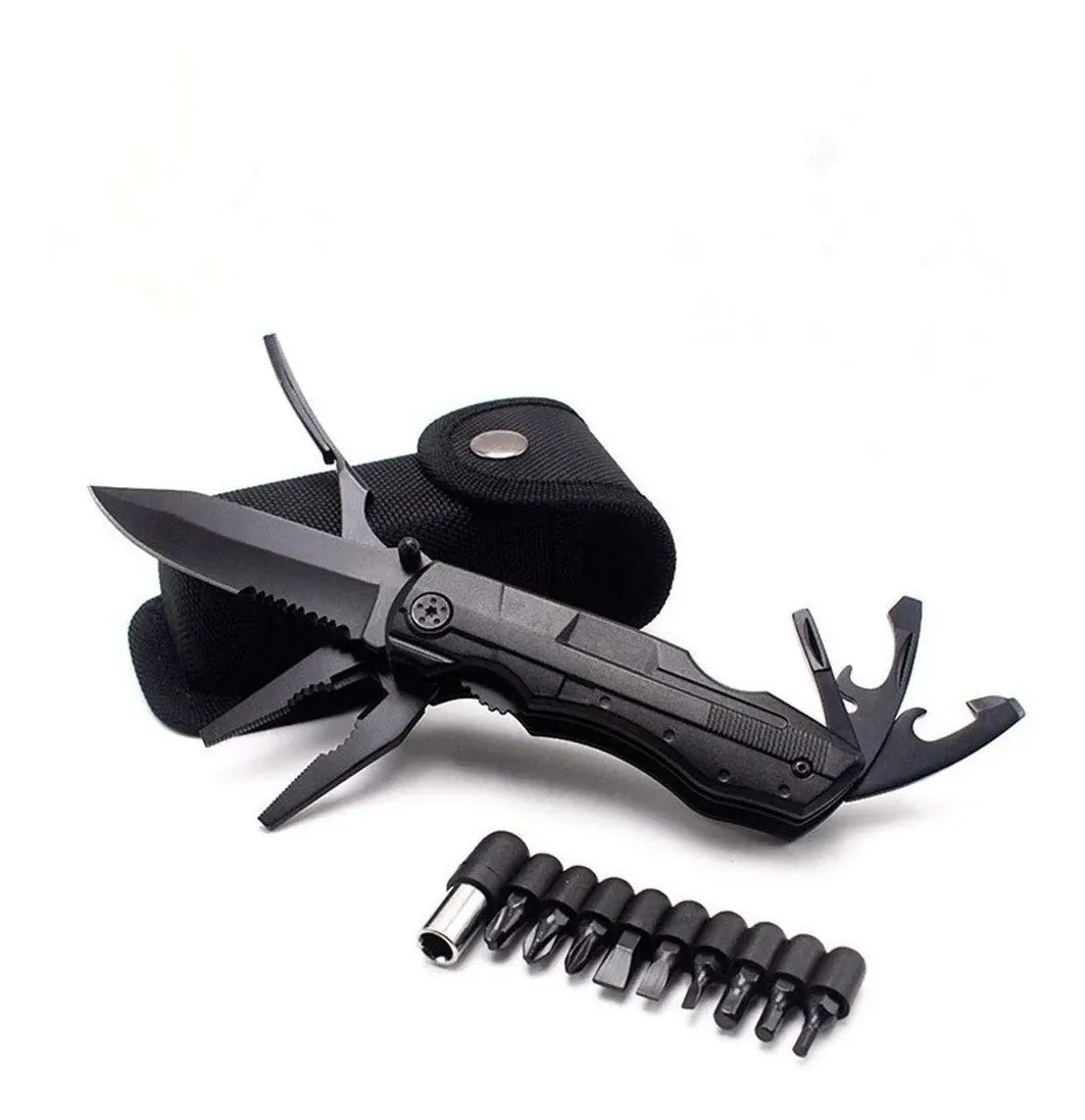 Navajas Multiherramien Acero Inoxidable Camping Pesca Hogar