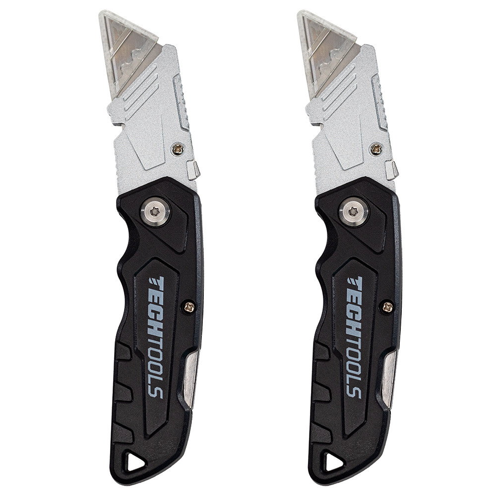 TechTools by CNX Navaja Retráctil de Acero y ABS (paquete de 2), Navaja ...