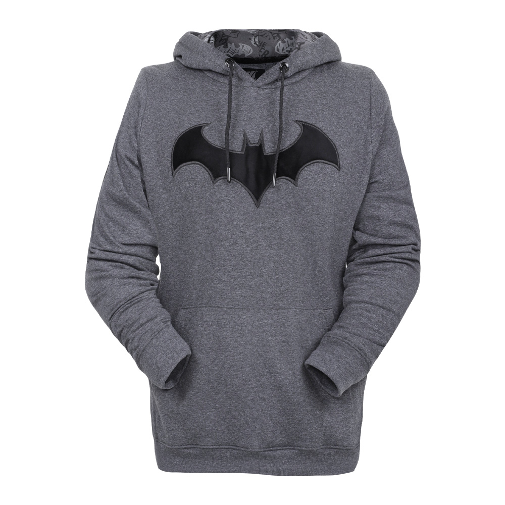 Sudadera Mujer Kswiss Batman Gris