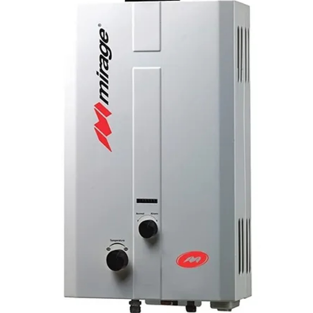 Boiler De Paso Flux Mirage 6 Litros Por Minuto Para Gas Lp