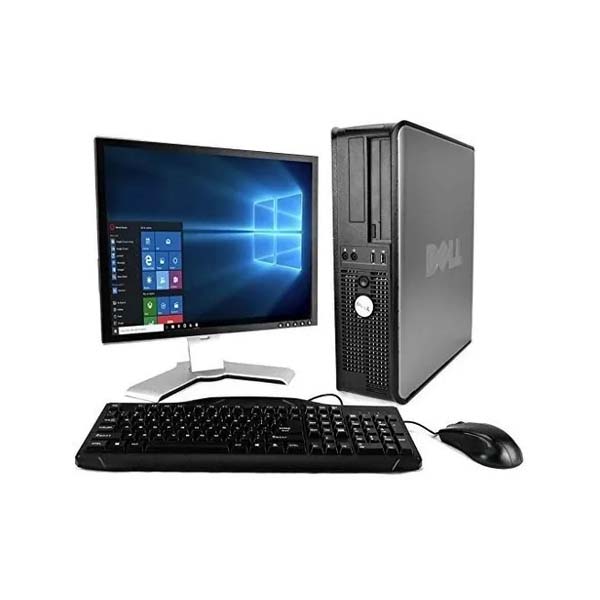 COMPUTADORA BASICA ORIGINAL DELL OPTIPLEX 780 C2D 4GB RAM MONITOR 19
