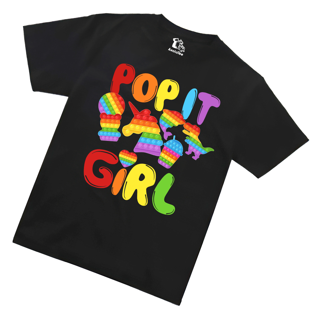 AxoloTee Playera Niño- Pop It