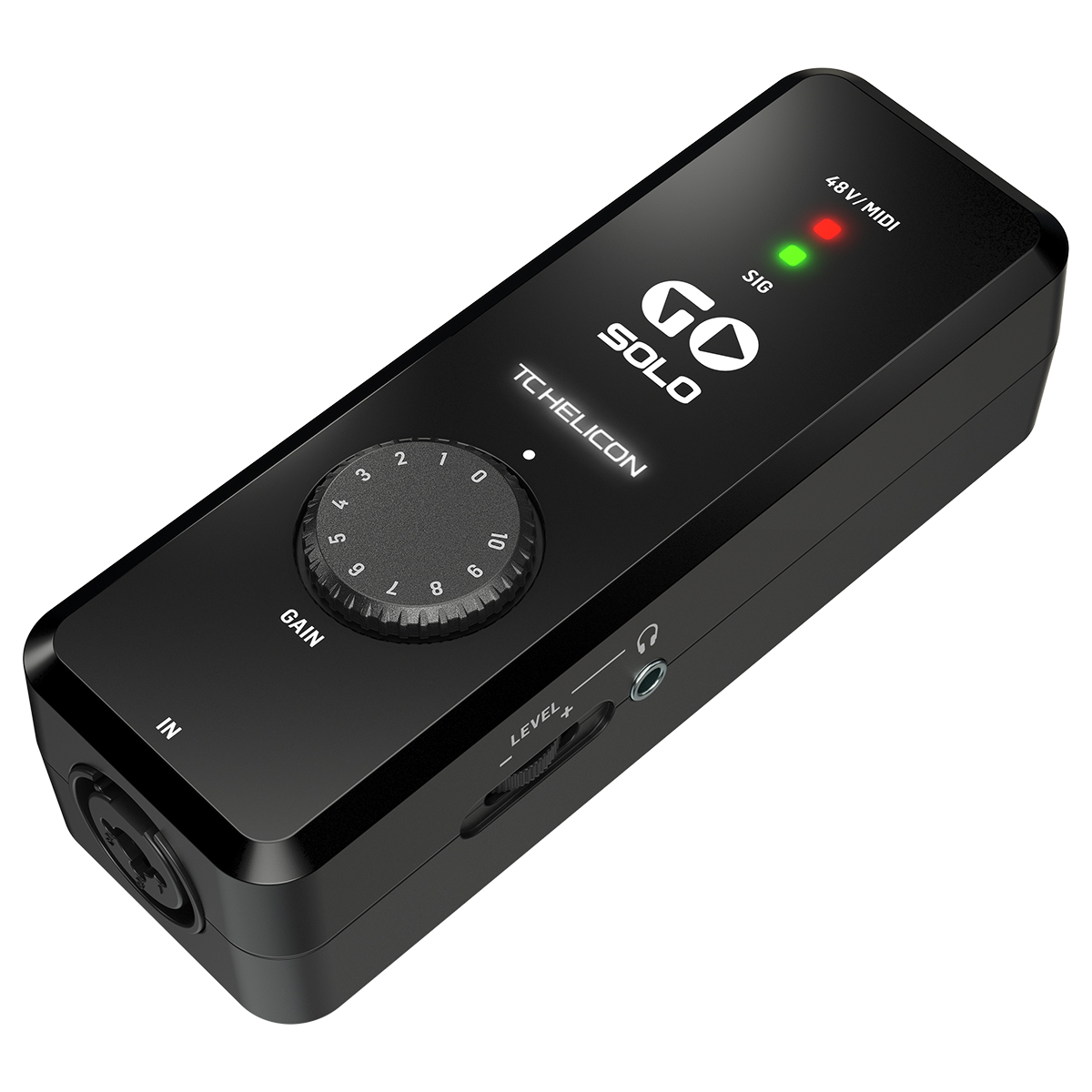 Interfaz De Audio/Midi TC Helicon Modelo GO SOLO