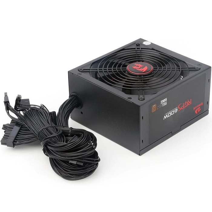 Fuente De Poder Redragon RGPS-600W 80 Plus Bronze GC-PS002