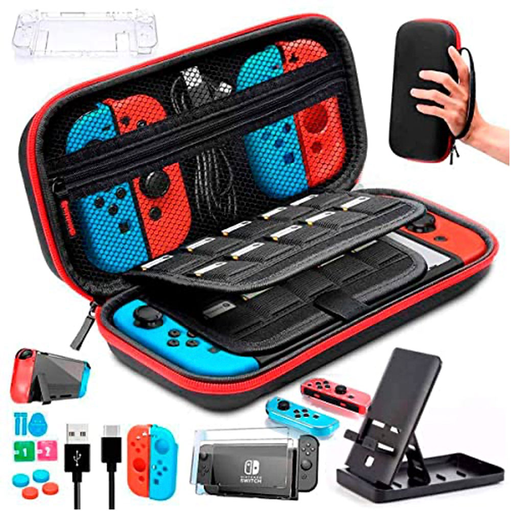 Estuche Kit de Accesorios 16 en 1 Compatible con nintendo Switch ...