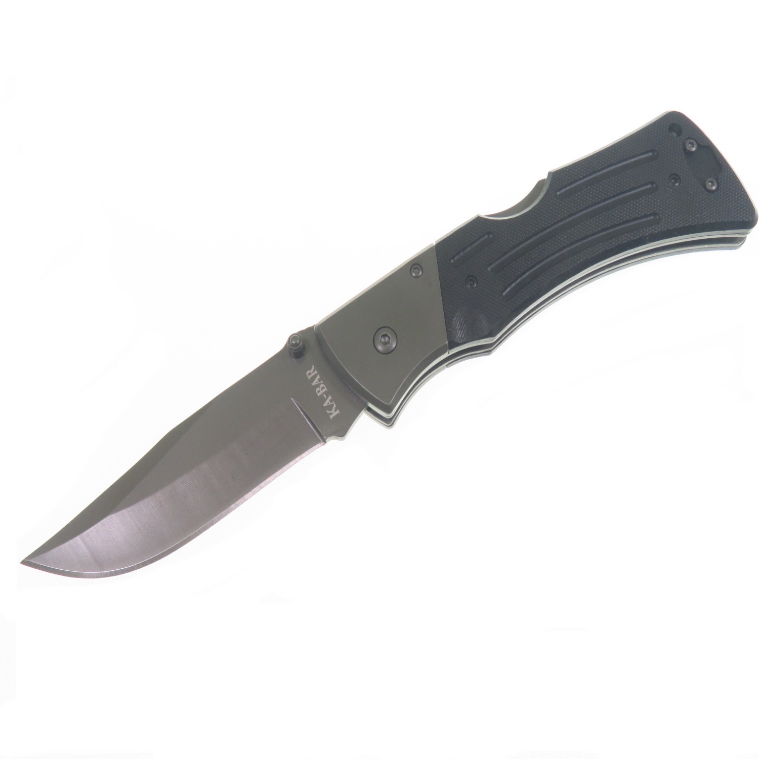 Ka3062 Kabar Navaja Mule G10 Filo Liso Punta Clip