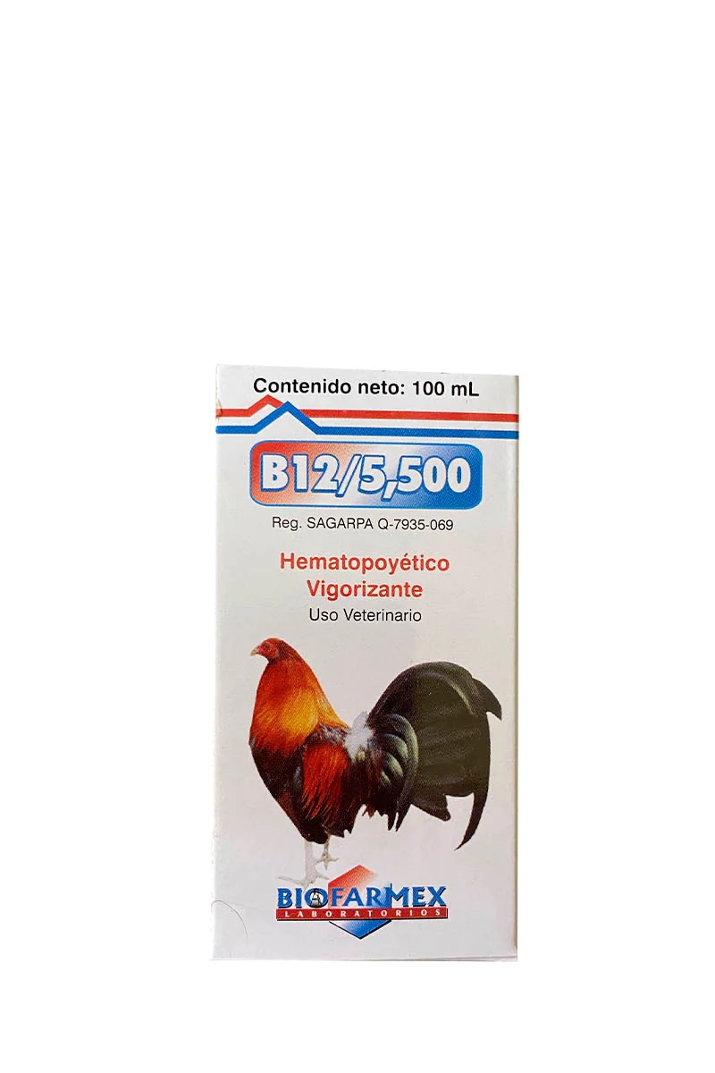 B12 5500 de 100 ml Biofarmex