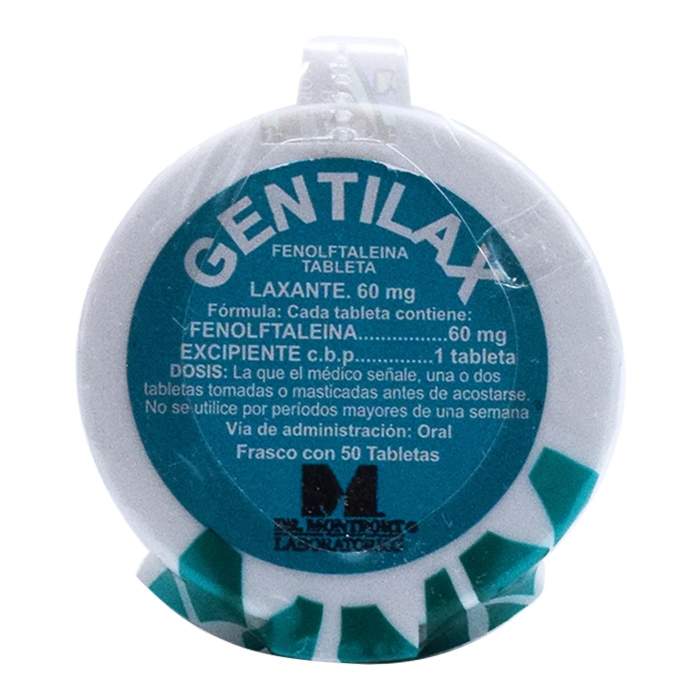 Gentilax Laxante 50 Tab