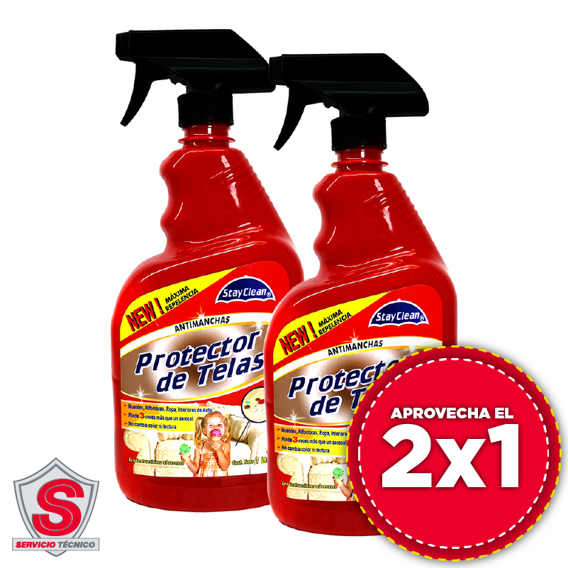 Protector De Telas - Stay Clean - 2x1.