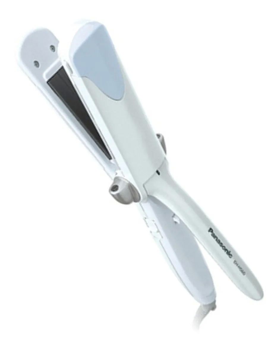 Plancha para cabello con Iones Blanco. Panasonic EH-HS60-W.