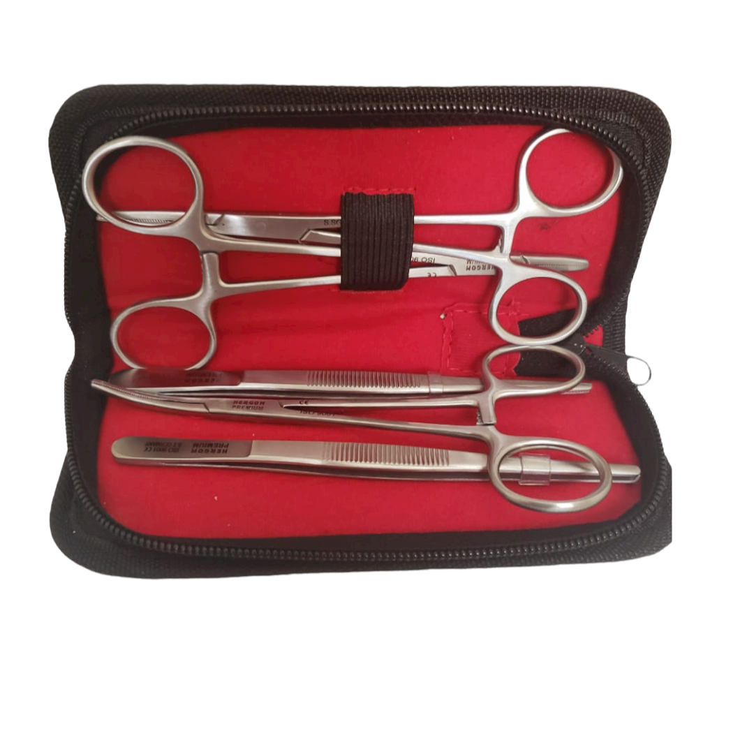 Kit de sutura 5 piezas, Hergom premium.