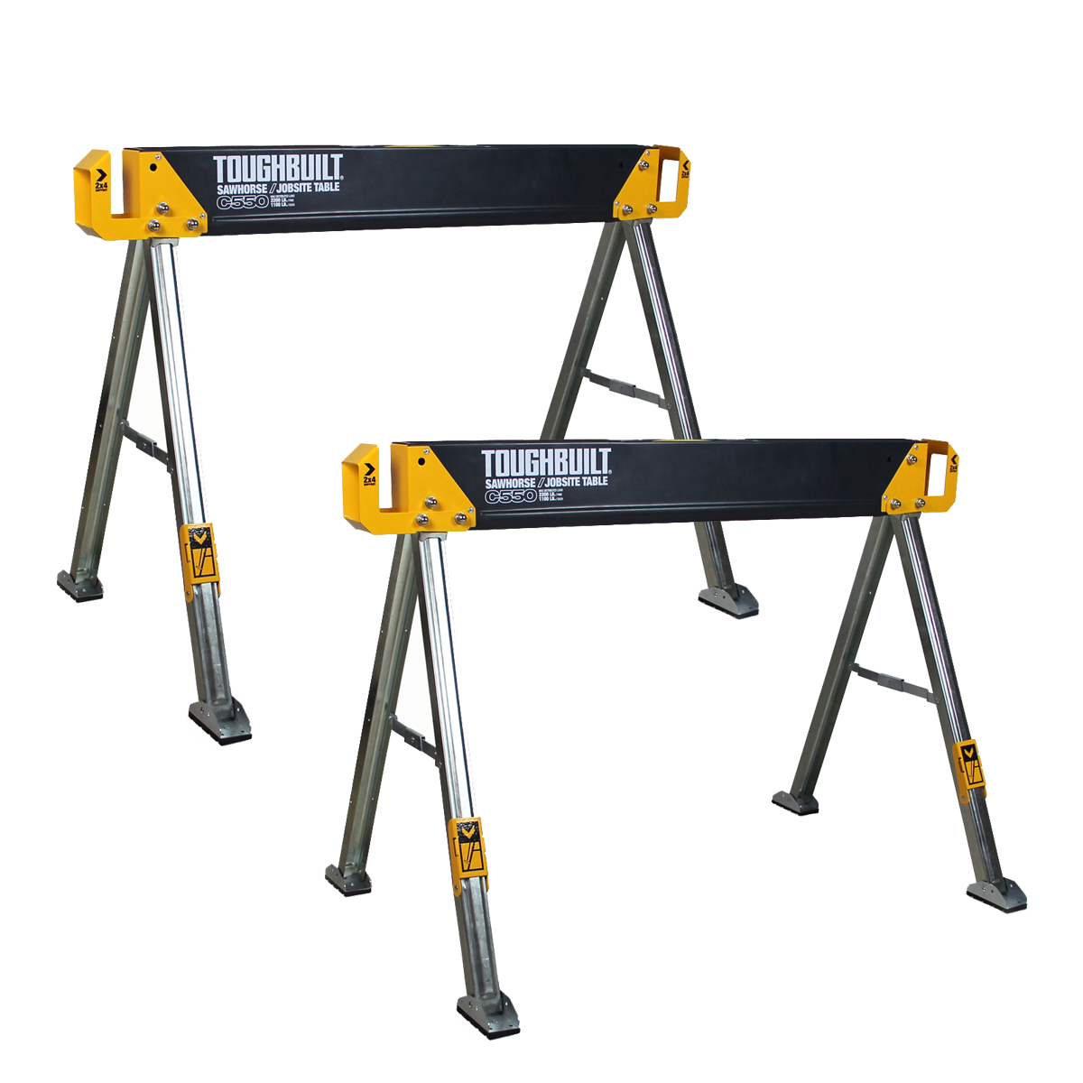 Burro de Trabajo Toughbuilt Tb-c550-bse (2pz)