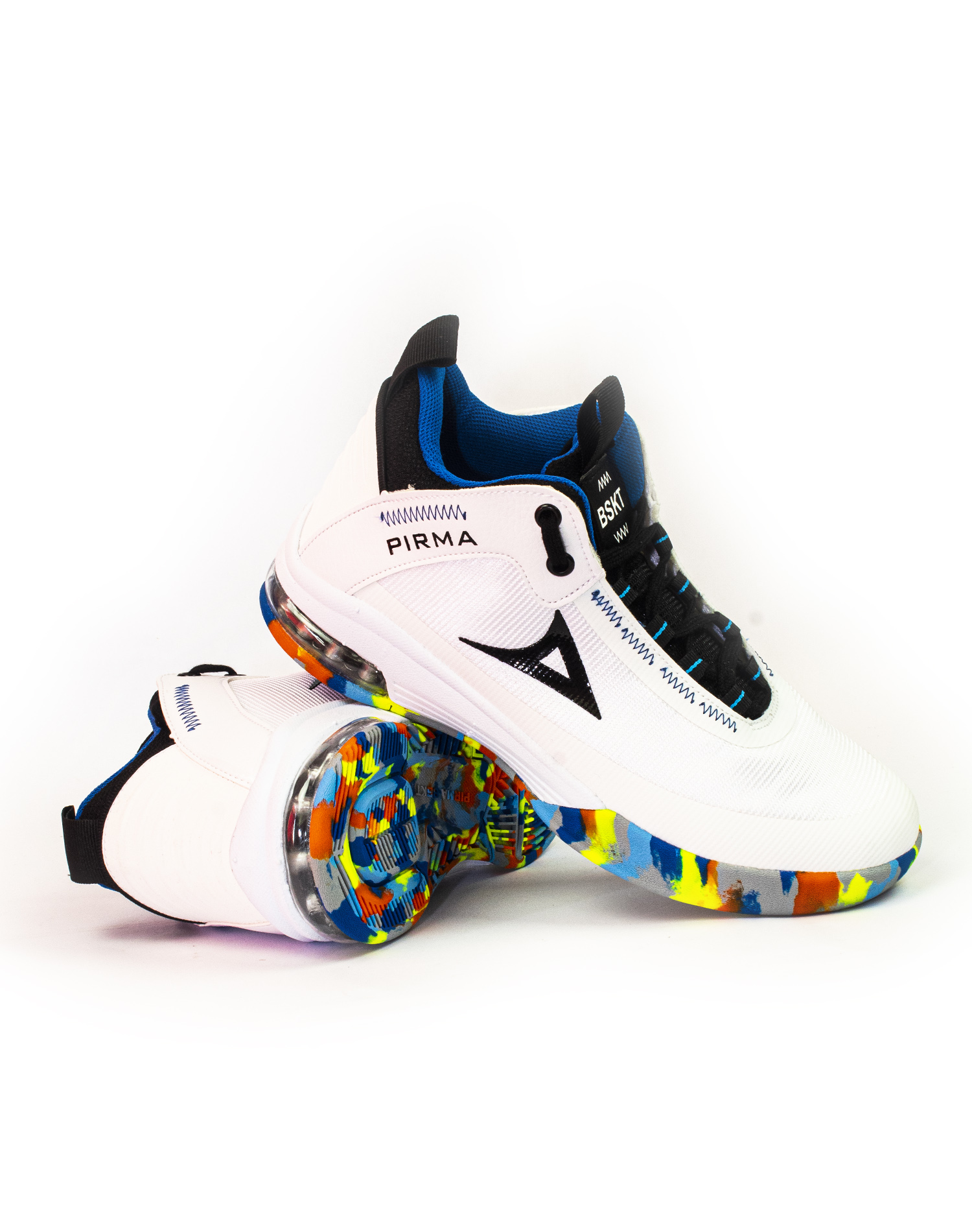 Tenis Pirma Basquetbol Anderson Mod 2011 Blanco Rey - Golero Sport