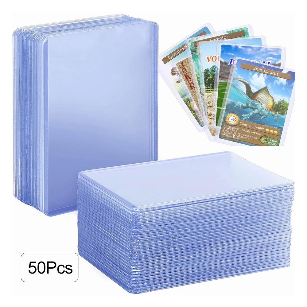 Caja Micas Rigidas 50 Piezas Para Yugioh, Pokemon Y Más