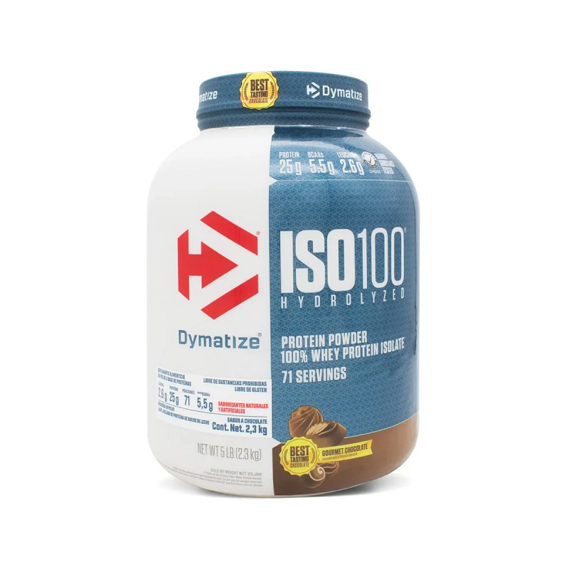 Proteina Dymatize Iso 100 Hidrolizada Chocolate 71 Serv