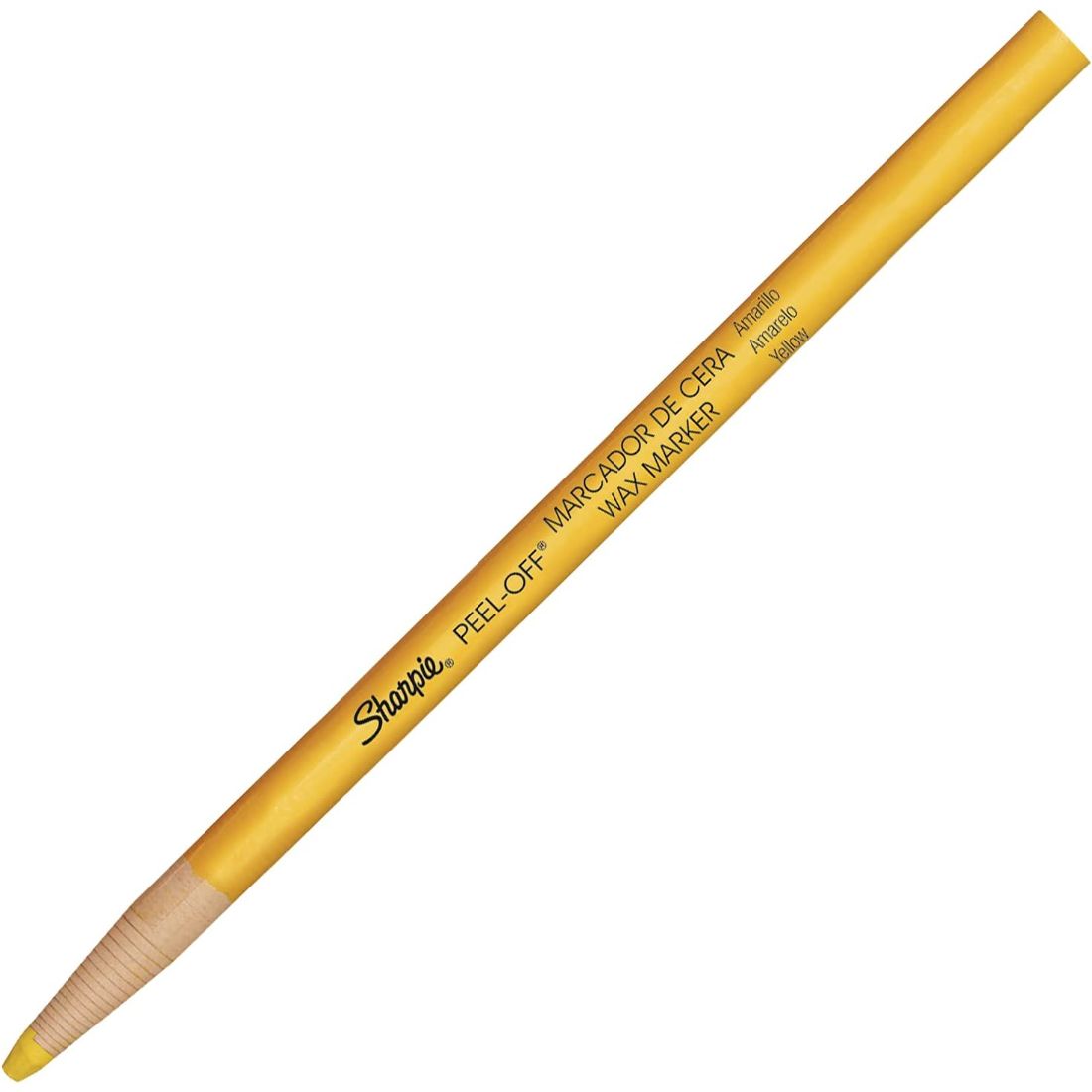 Marcador de cera amarillo Sharpie 12 piezas
