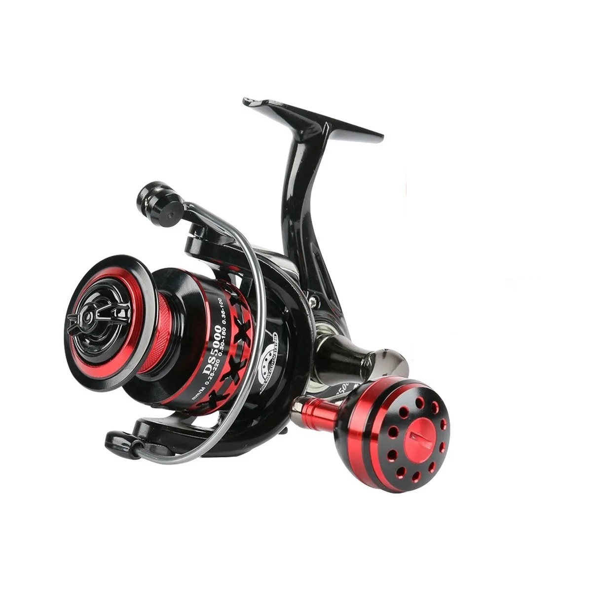 Carrete de Pesca He 5000 Rojo.