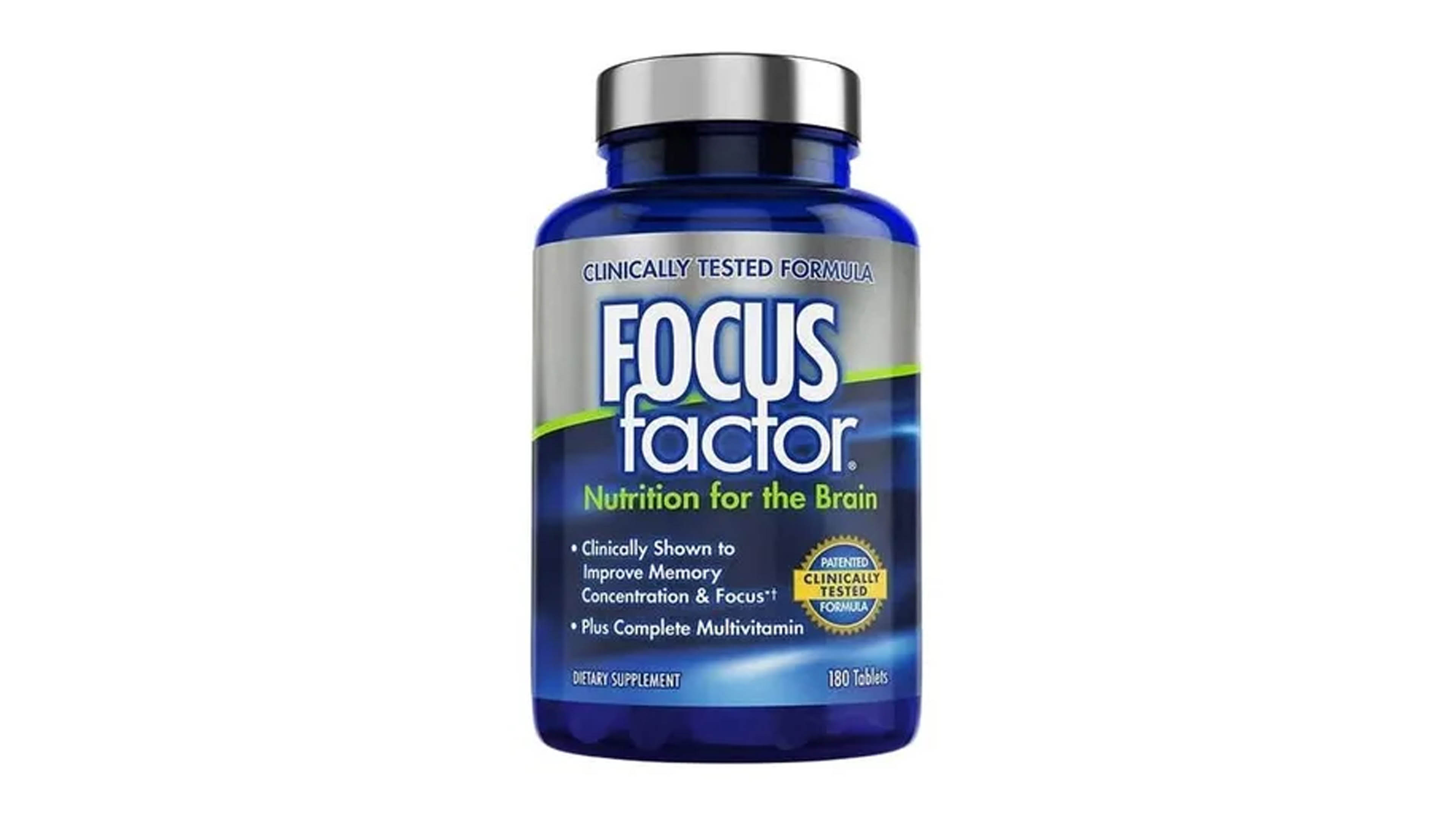 Multivitamínico Focus Factor 180 Tabletas Ayuda Memoria Y Concentración