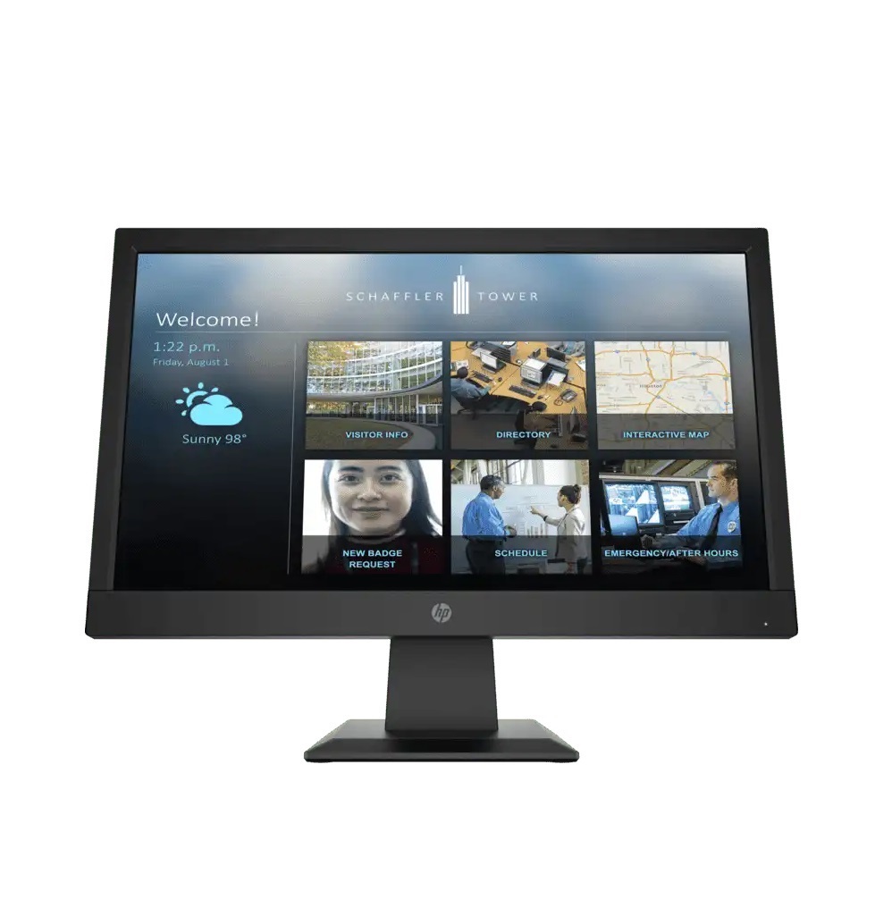 Monitor HP WIDE- 19"- 1600 x 900- VGA- LED- Negro- Equipo Clase A ...