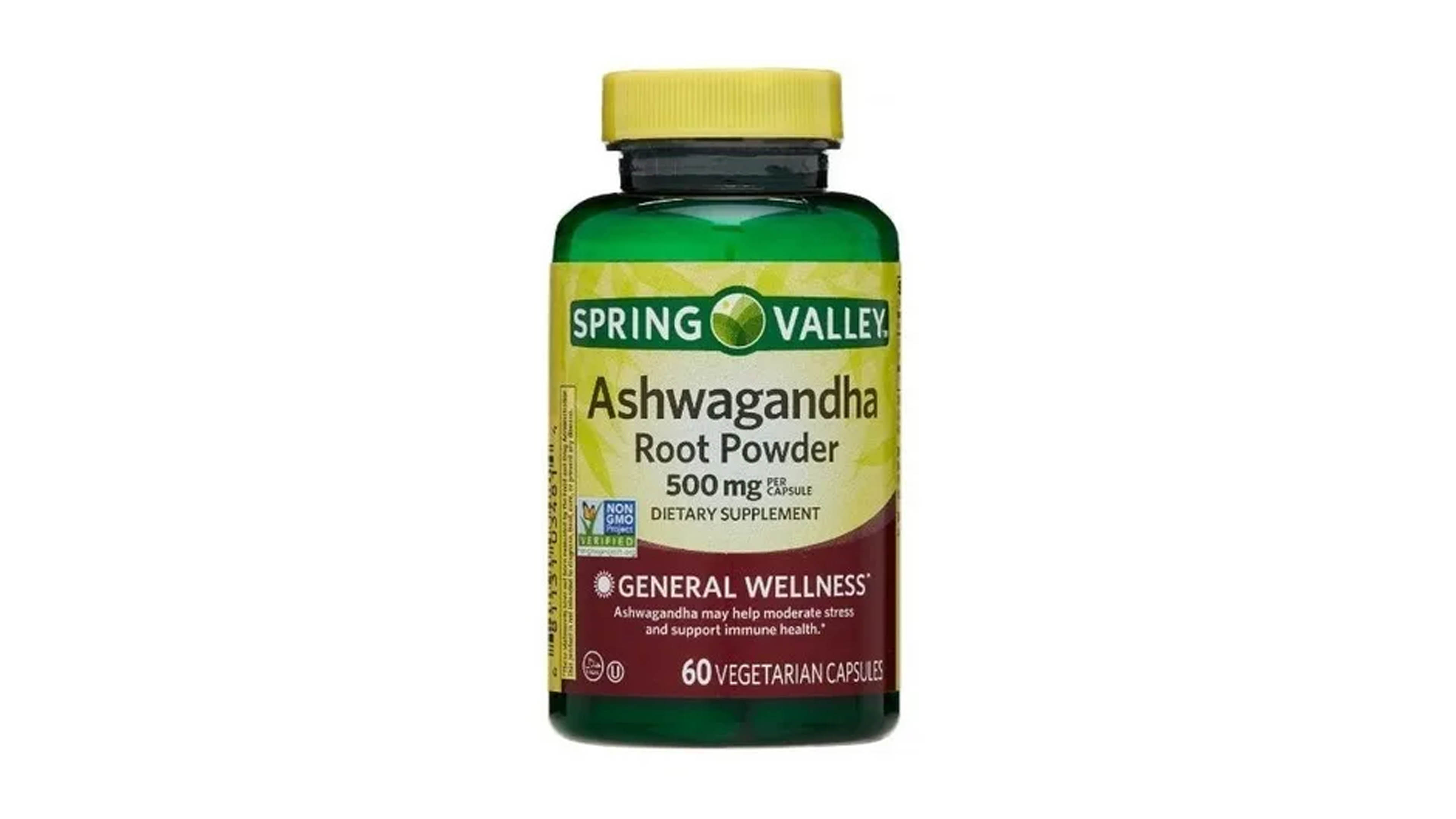 Ashwagandha Organica Extra Fuerza 500 Mg 60tab Spring Valley