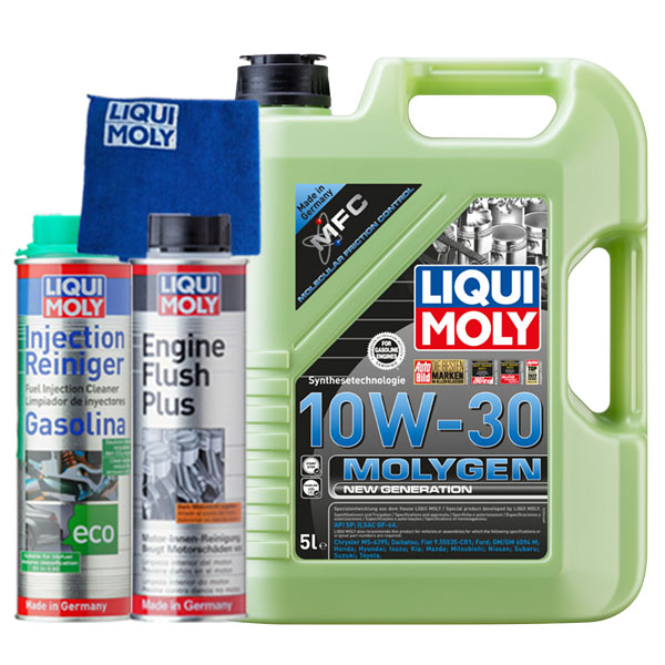 Kit de afinación Liqui Moly, Molygen New Gene­ra­tion, 10W-30 ...