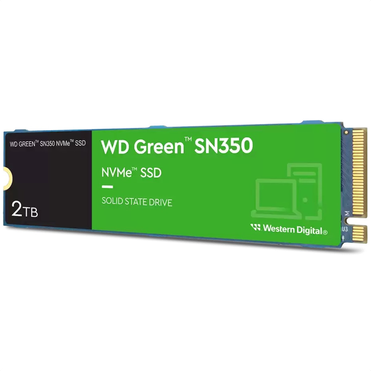 M.2 2280 SSD 2TB Western Digital WD Green SN350 NVMe WDS200T3G0C