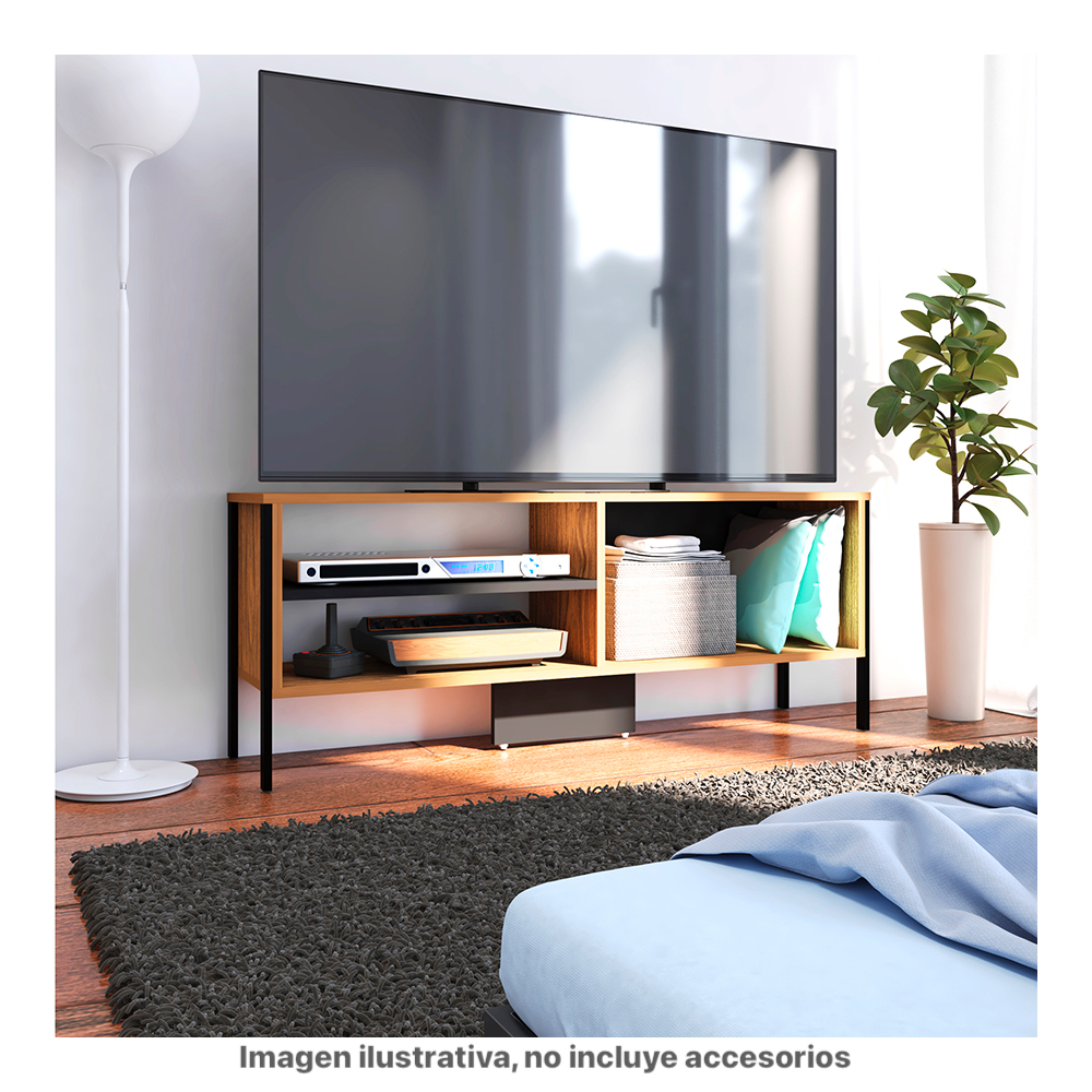 PLAYCON Mueble para TV 55 Pulgadas, Organizador Multiusos, Credenza, Librero, Zapatero, Estante ...