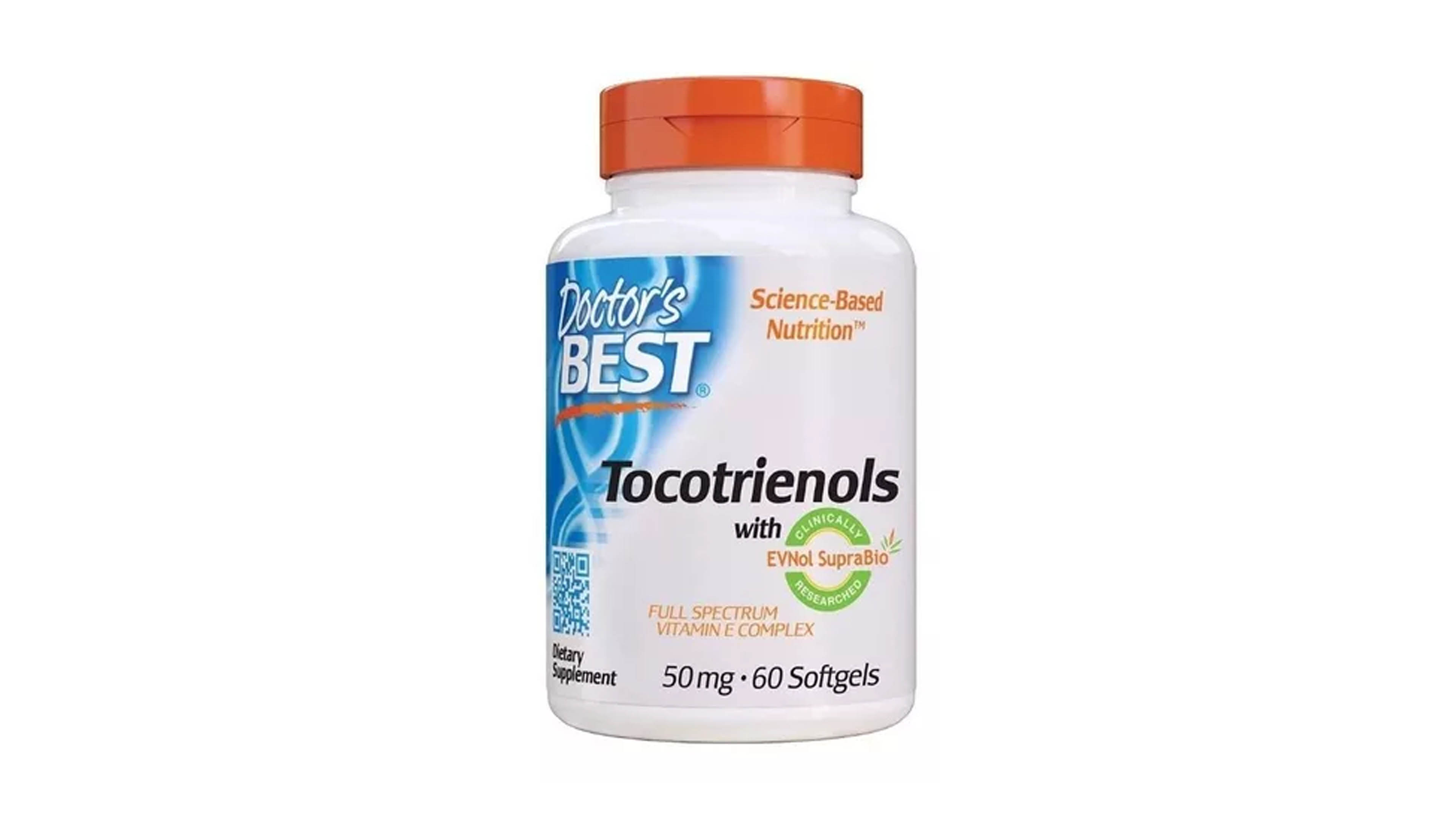 Tocotrienoles Con Suprabio 50mg 60sg Super Vitamina E Doctor's Best