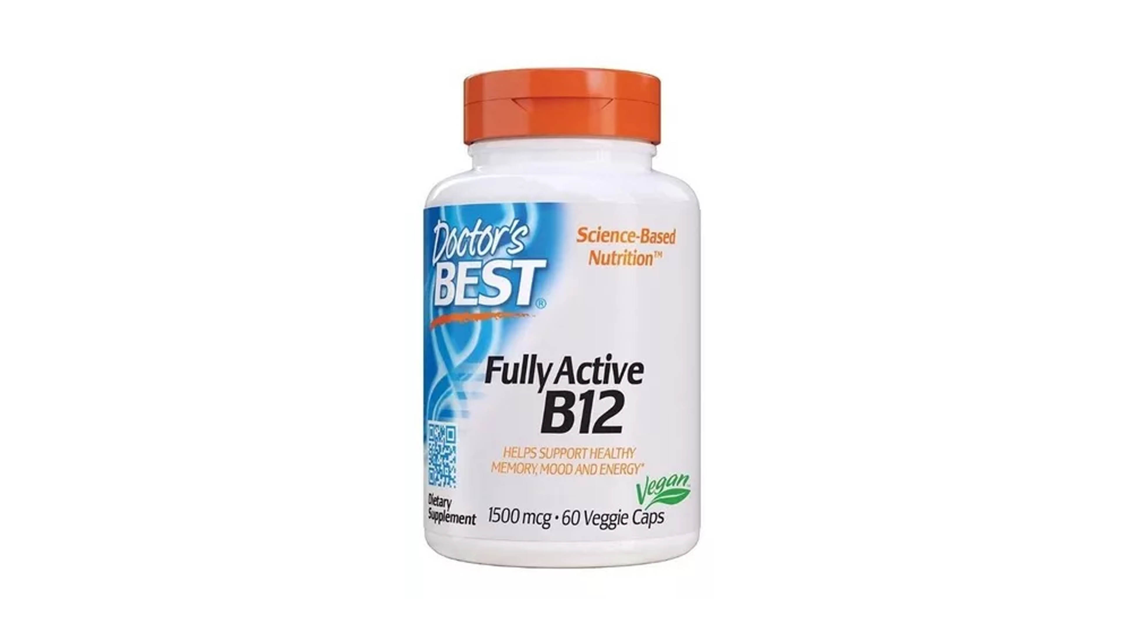 Vitamina B12 Methycobalamina 1500mcg Fully Active Doctor's Best