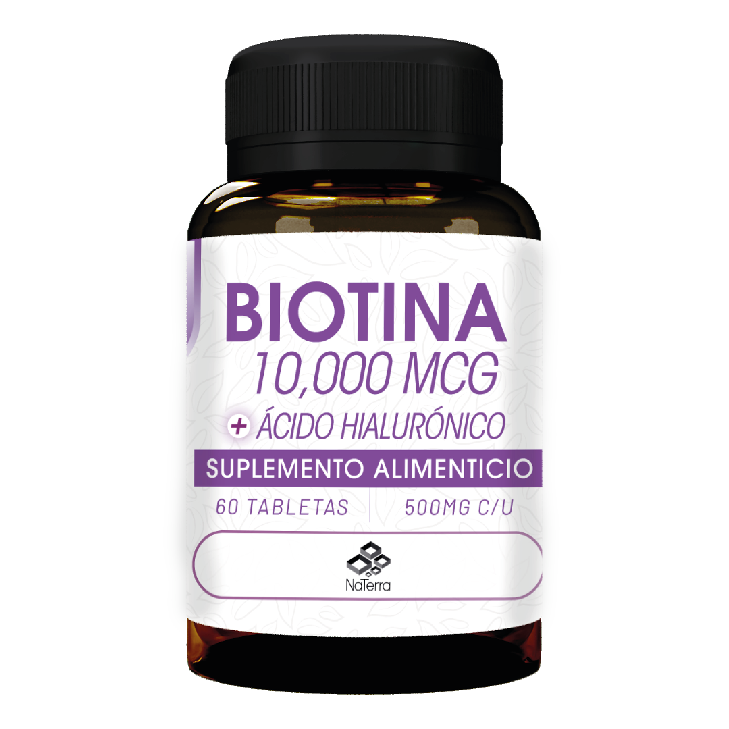 Biotina 10,000 NaTerra 60 Tabletas